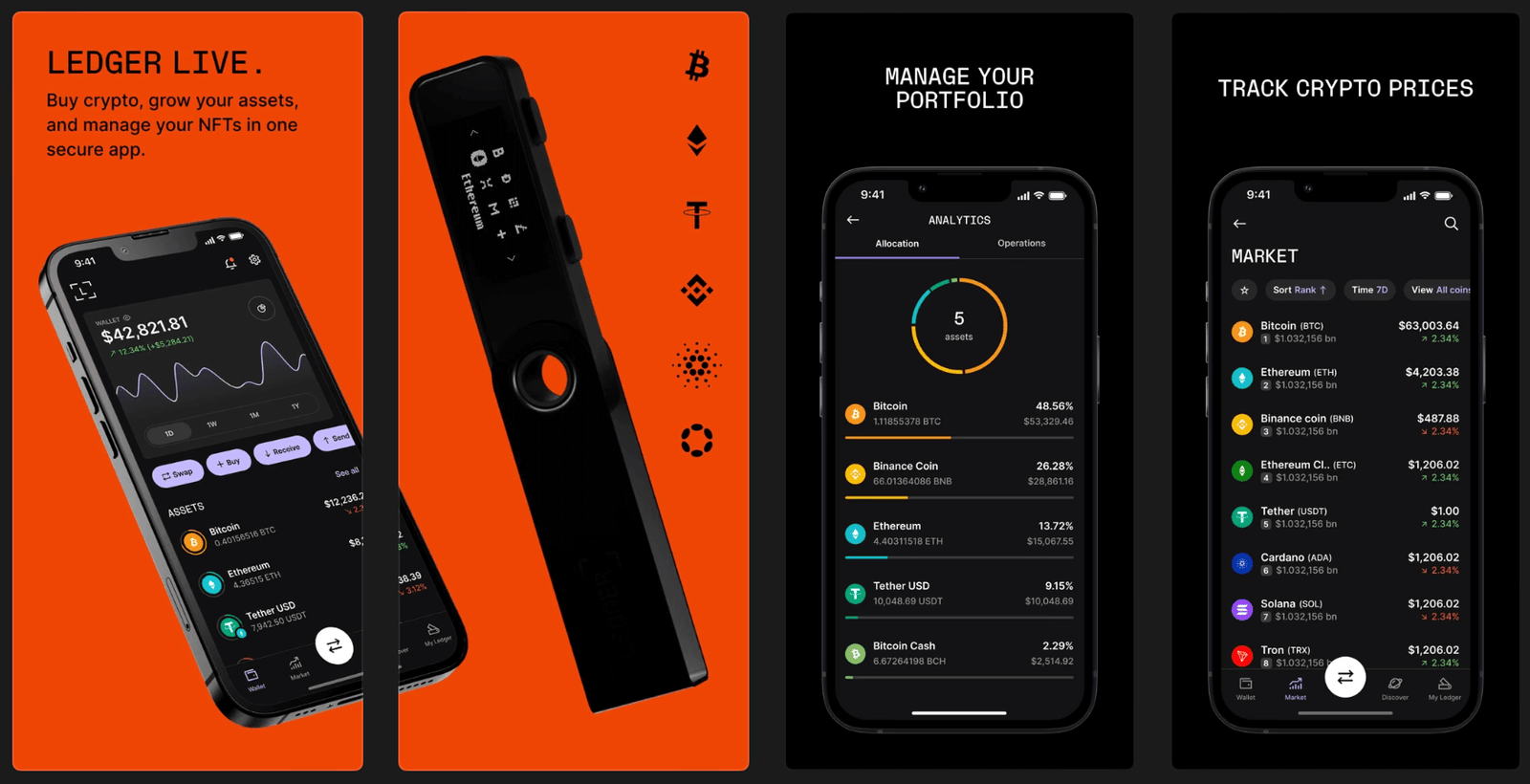 Easily and Safely Manage your Crypto Assets with Ledger and its iPhone App