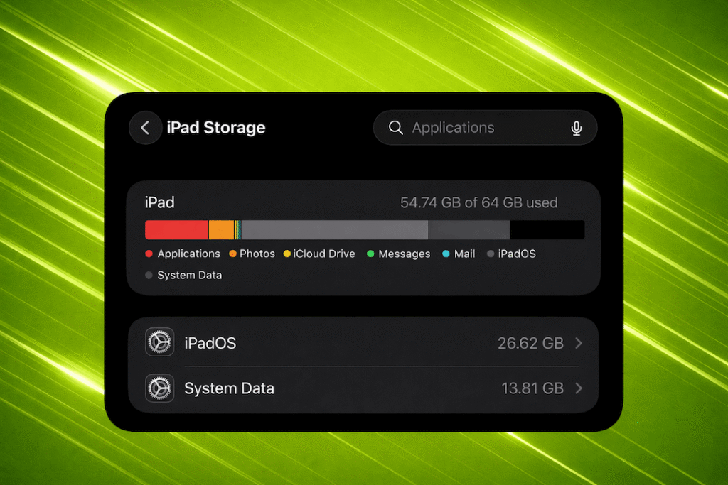 How to get rid of excess "System Data" on iPhone